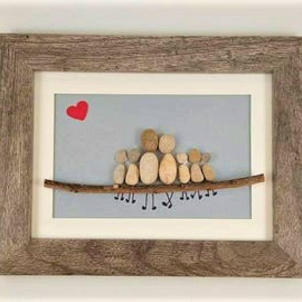 Pebble Art Family - Etsy