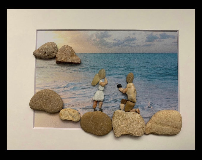 Custom Proposal Pebble Art, Your Proposal Picture Replicated With ...