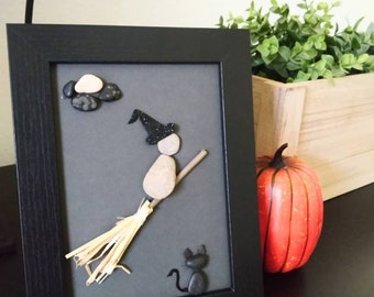 Halloween Pebble Art - Etsy