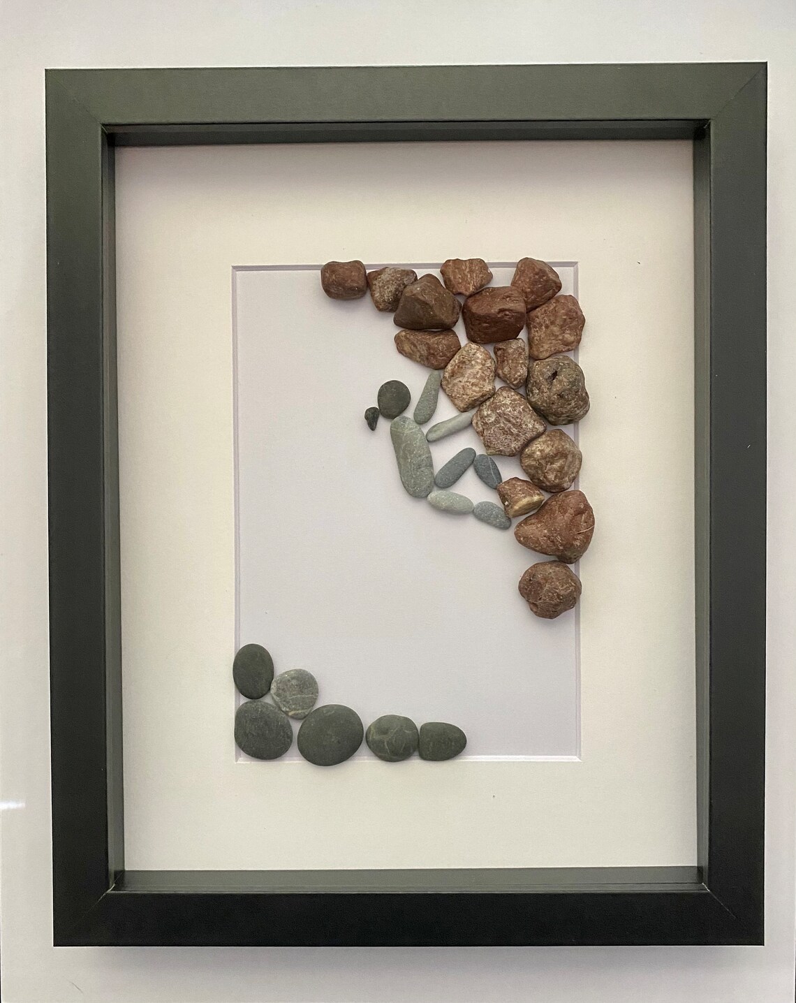Pebble Art: Rock Climbing Gift, Personalized Bouldering Stone Art - Etsy