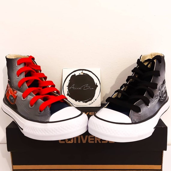 Custom Handpainted Shoes ferrari bugatti converse all Star custom Sneakers custom made Shoes made to order gift Ideas Etsy Canada