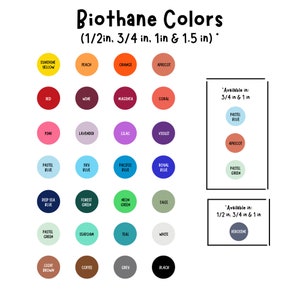 Custom Name Splatter Paint Biothane Dog Collar Two-tone 1.5 in Layered ...