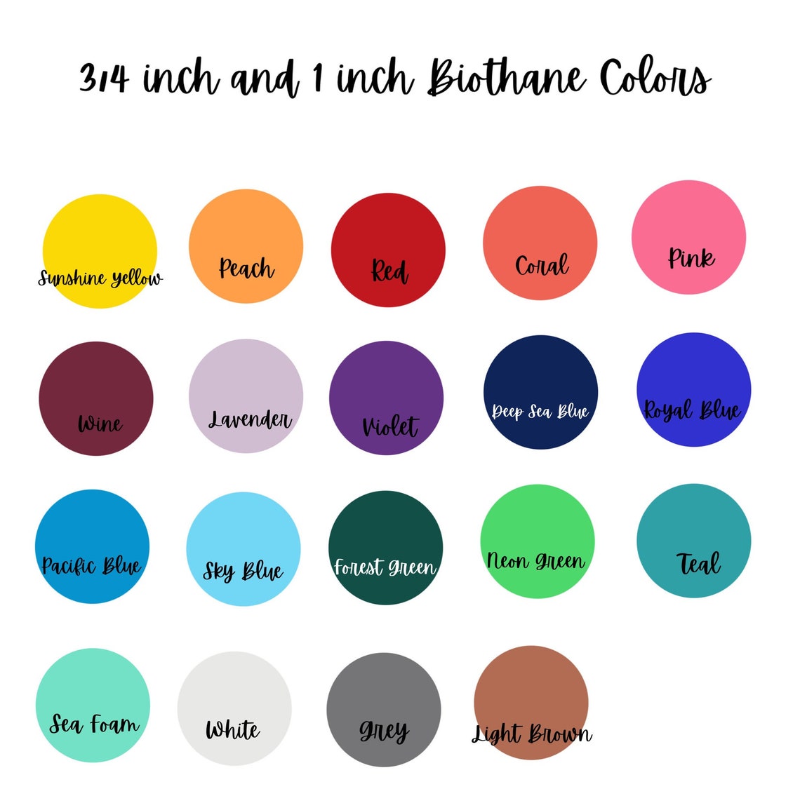 Biothane Dog Collar Adjustable W/ Silver Hardware - Etsy