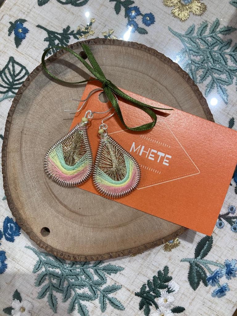 Emmie Peruvian Thread Earrings - Etsy