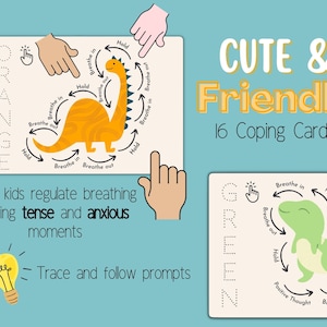 Dinosaur Mindfulness Breathing Exercises for Kids, Anxiety Relief ...