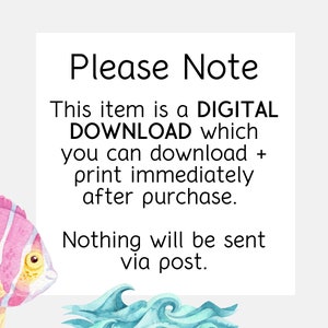 Printable Scavenger Hunt, Aquarium Scavenger Hunt, Under the Sea Party ...