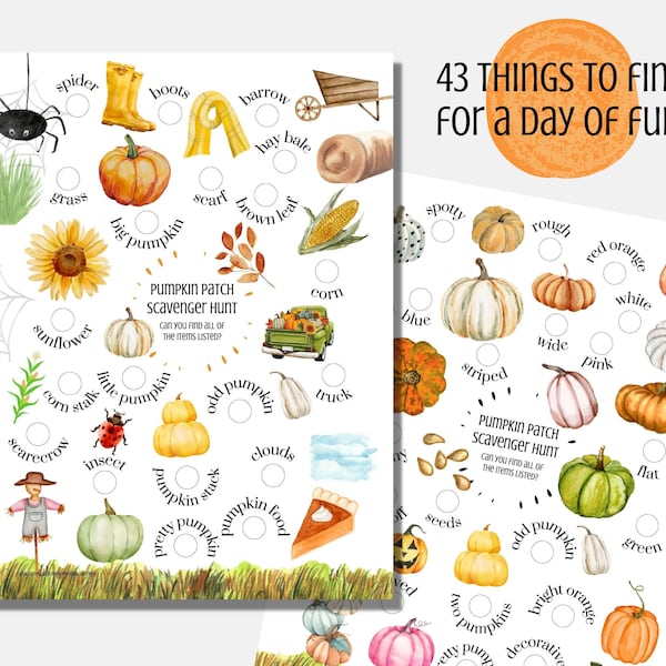 Pumpkin Patch Party - Etsy