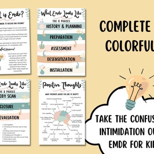 EMDR Workbook for Kids, Therapy Worksheets, EMDR Resources, EMDR ...