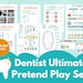 Dentist Pretend Play Set, Dental Clinic Play, Homeschool Activity ...