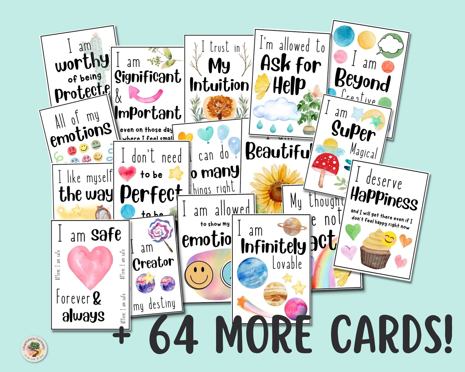 EMDR Cognition Cards for Kids, Positive Belief Cards, EMDR Therapy ...