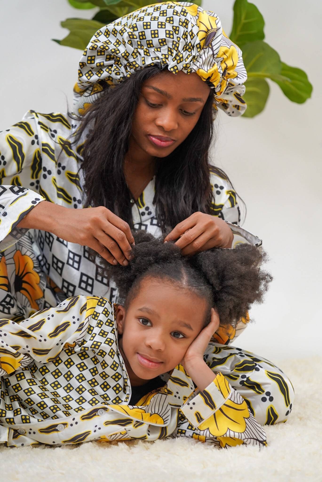 African print robe African print satin pajamas set ,Ankara, luxurious ...