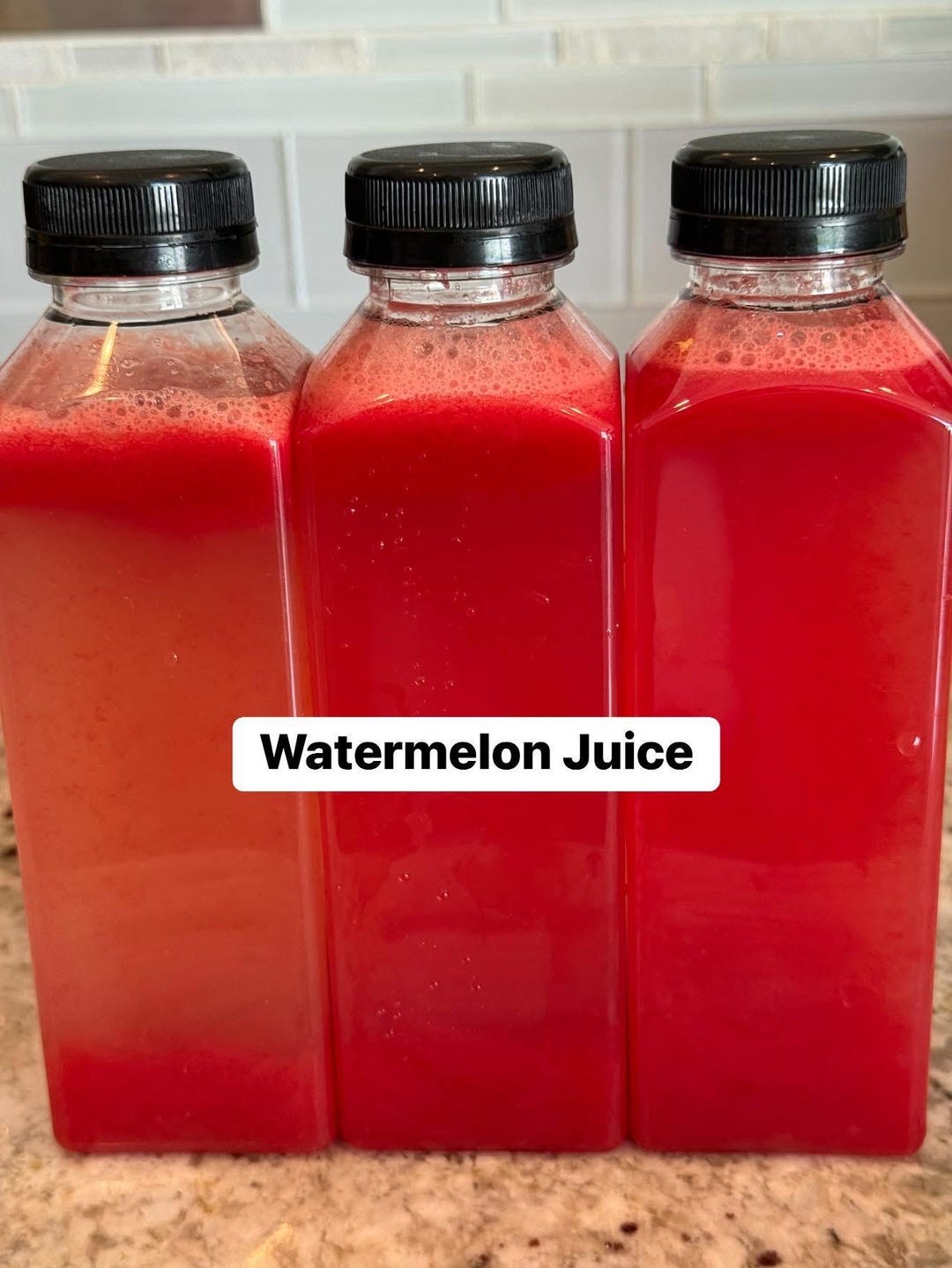 Organic Watermelon Juice: Cold-pressed Detox, 12oz Bottles (3-pack) - Etsy