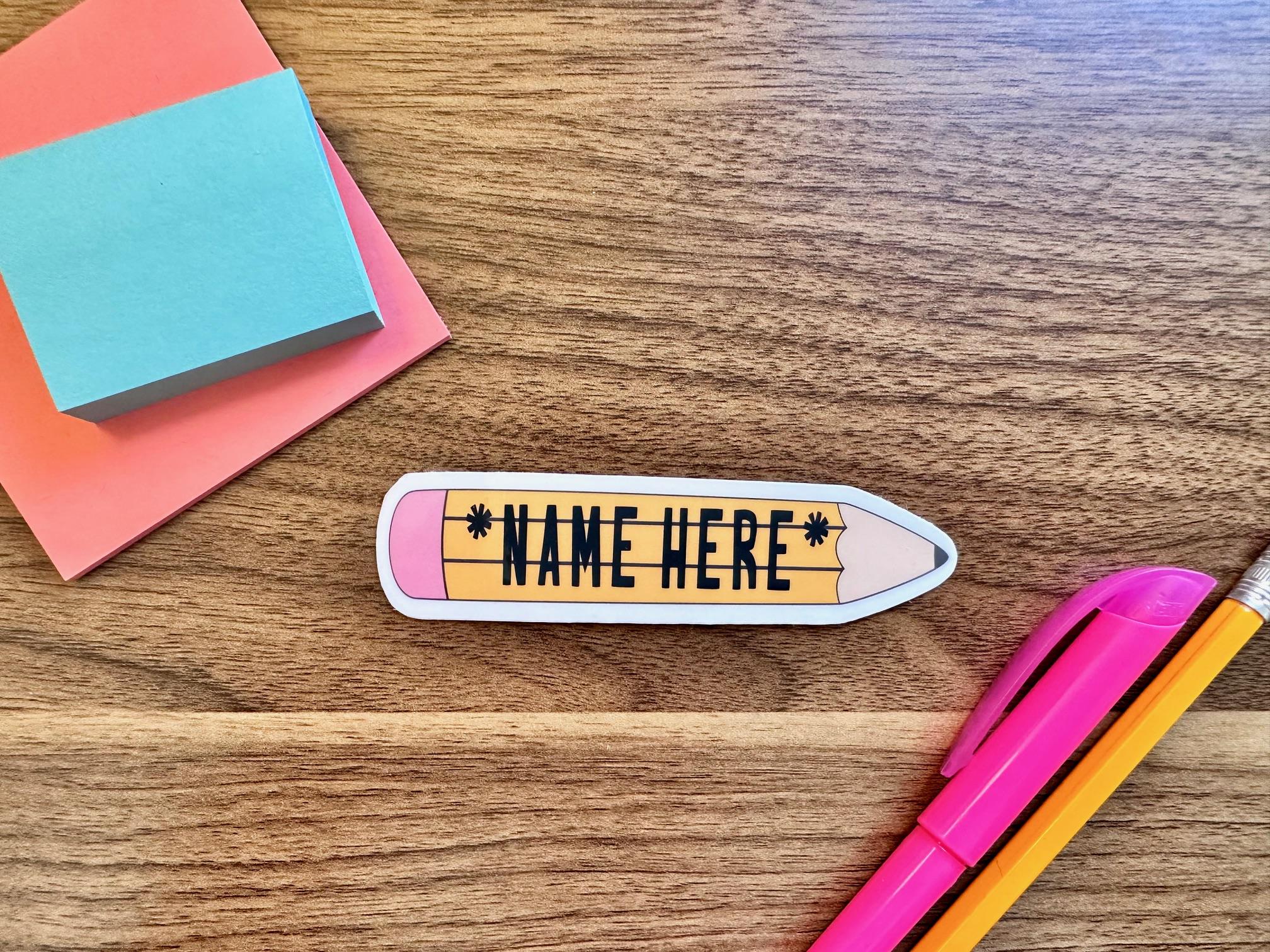 Waterproof School Subject Labels; School Subject Labels; Set of 8 ...