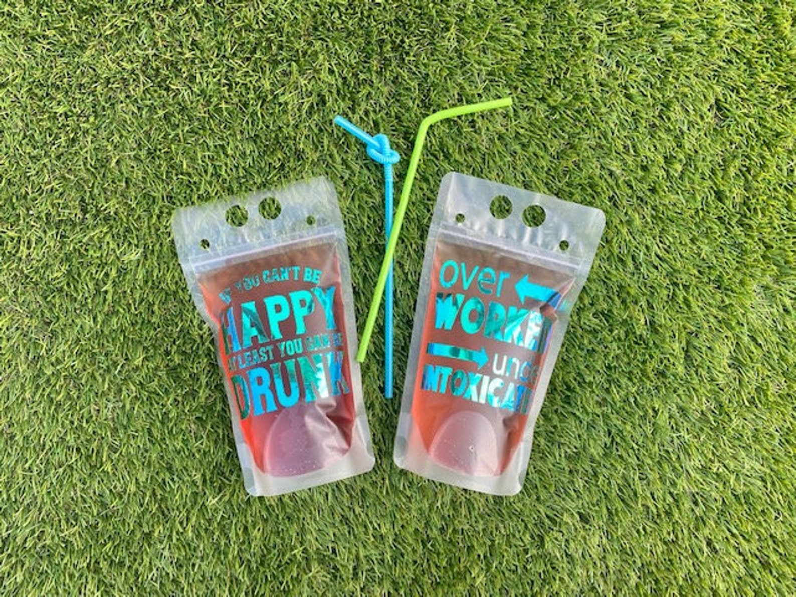 Reusable Booze Bags; Bridesmaid Booze Bag; Adult Drink Pouches; Custom ...