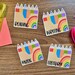 School Subject Labels; Waterproof School Subject Labels; Set of 8 ...