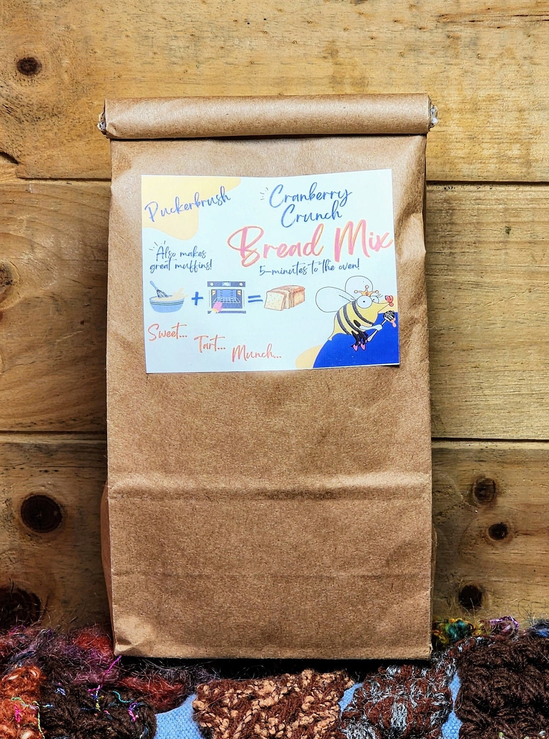 Cranberry Crunch Bread Mix-dry Bread Mix-quick Bread-homemade-handmade ...