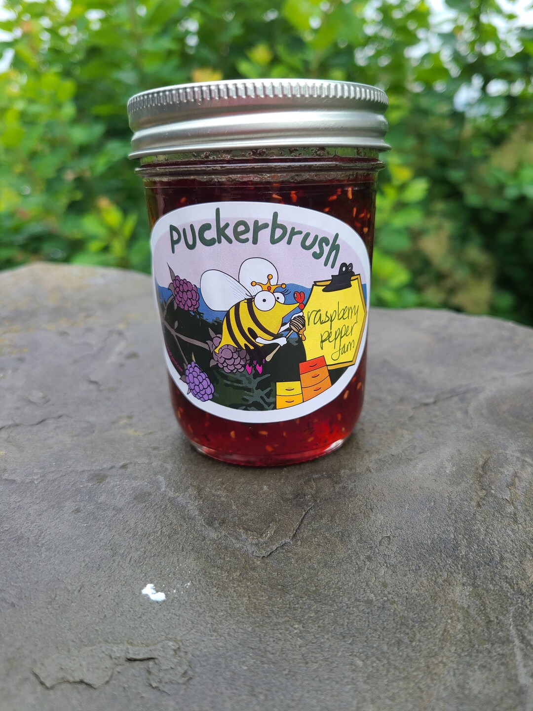 Raspberry Pepper Jam - 8 Ounce Jam - Jam - Jelly - Gift - Homemade ...