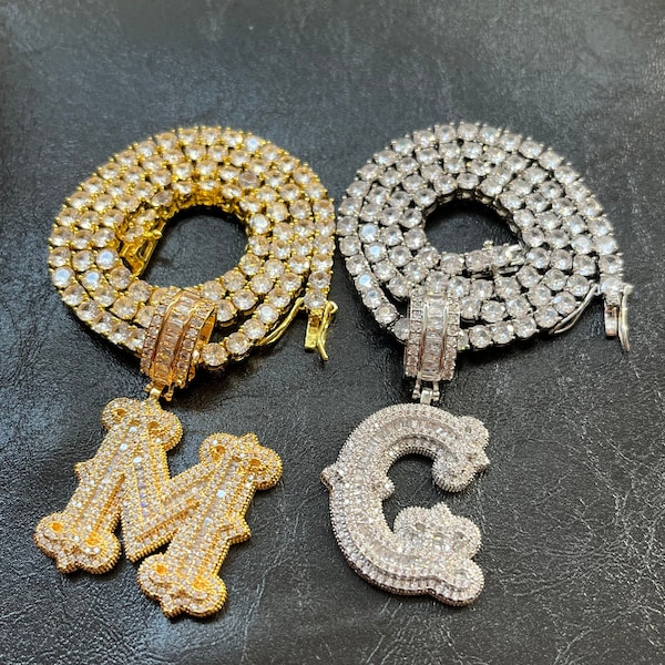 Fake Diamond Chain - Etsy