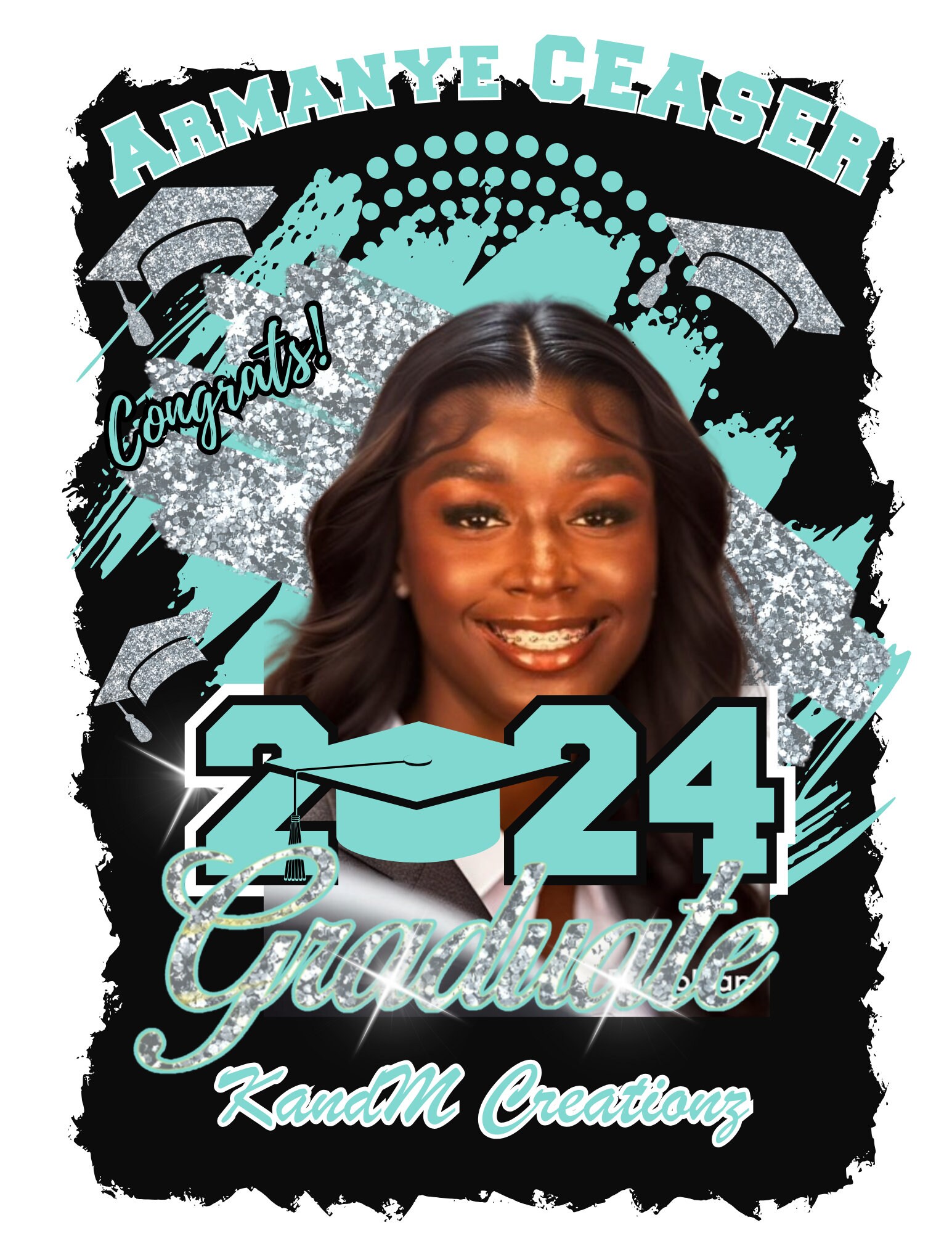 Editable Canva Graduation T Shirt Templates Etsy