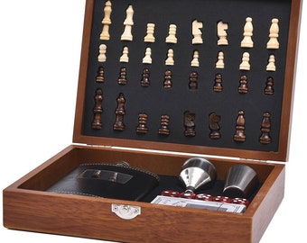 Leather Chess Set - Etsy