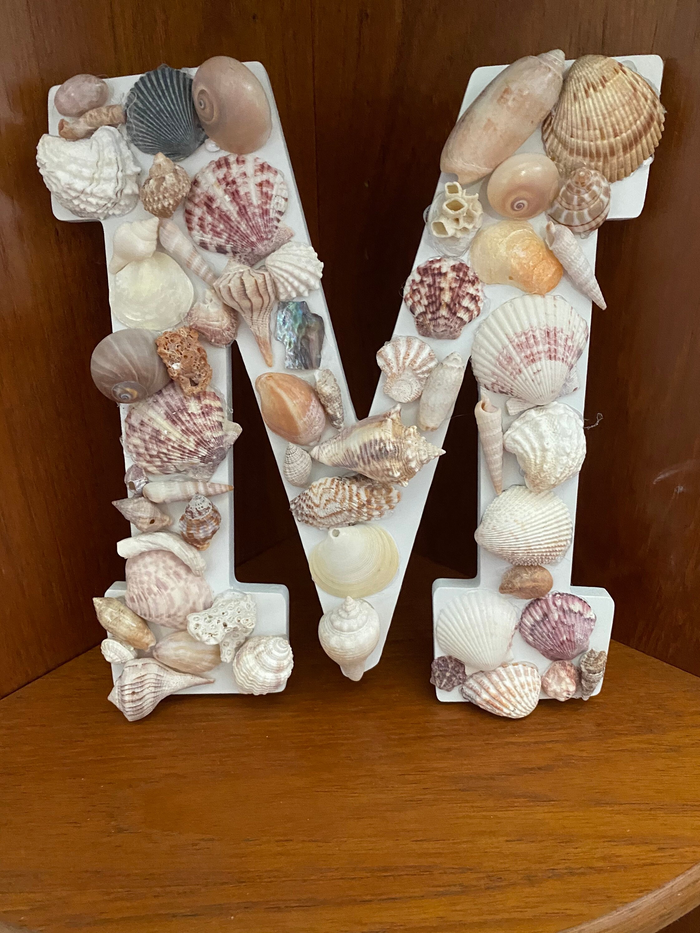 SEASHELL LETTER - Etsy