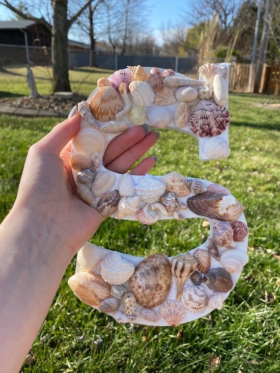 SEASHELL LETTER - Etsy