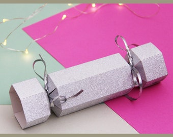 Cracker With Scalloped Edge SVG, Christmas Cracker Template, Cracker ...