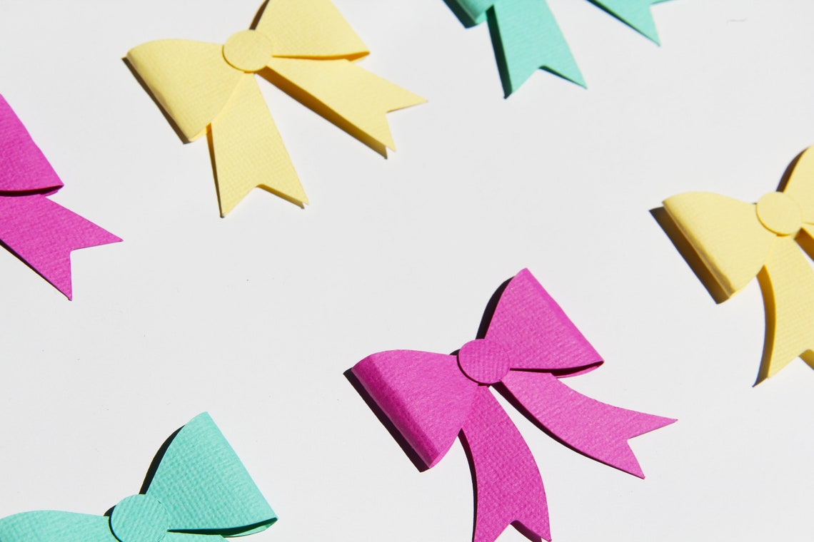 Bow SVG Bow Cut File Bow Clip Art Bow Template Silhouette - Etsy