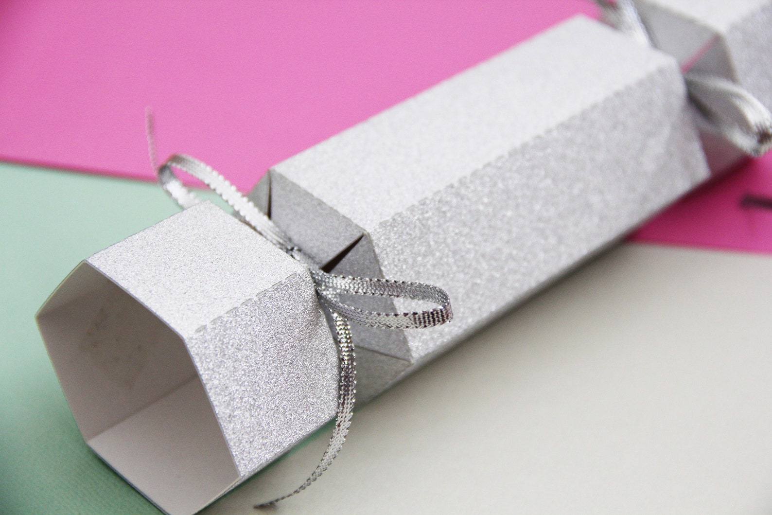 Cracker With Plain Edge SVG Christmas Cracker Template | Etsy