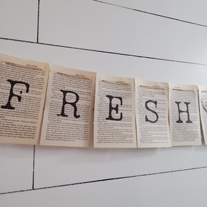 Farmhouse Banner, Farmhouse Garland, fresh Eggs, Bunting Banner ...