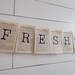 Farmhouse Banner, Farmhouse Garland, fresh Eggs, Bunting Banner ...