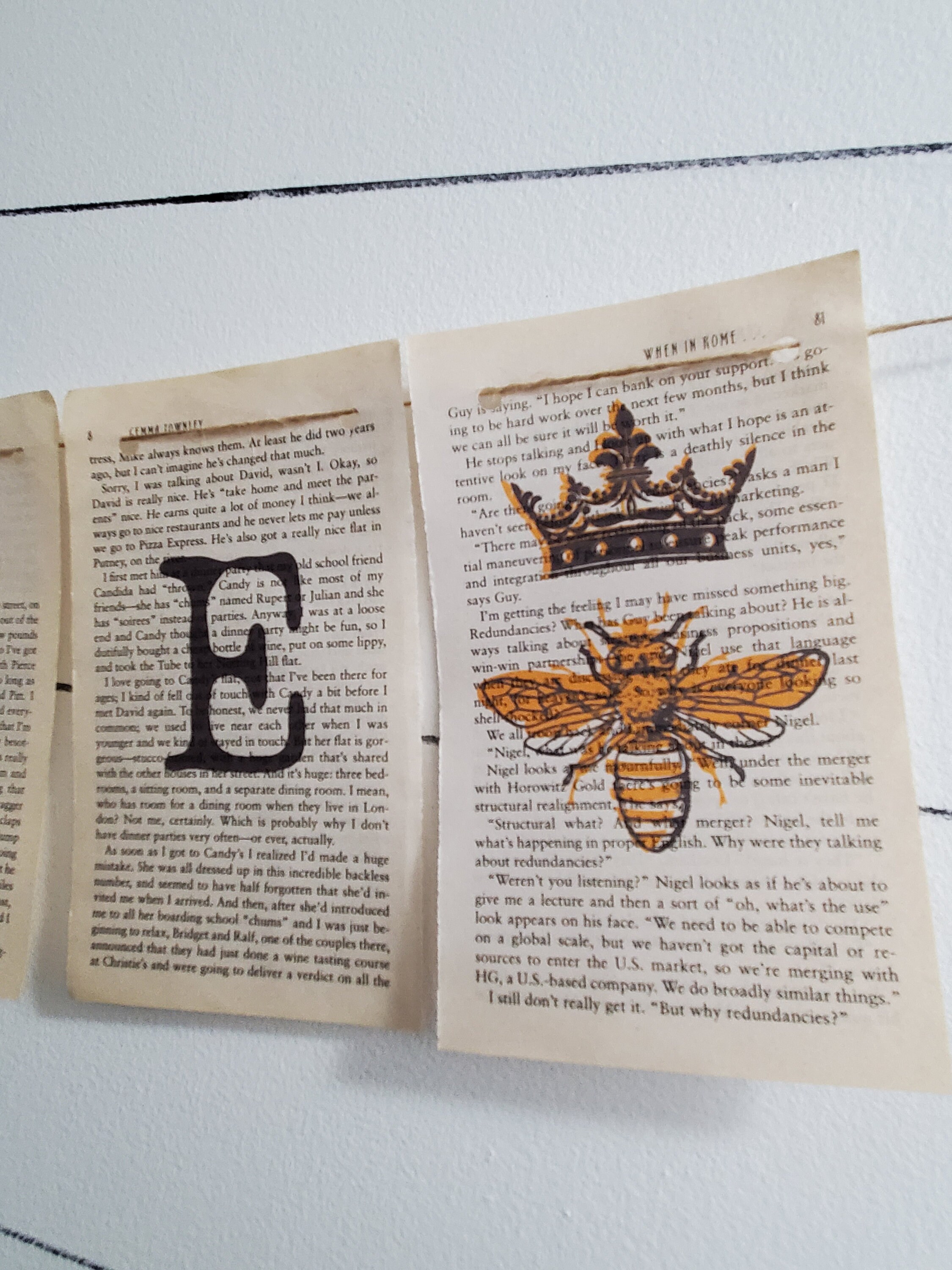 Farmhouse Banner Farmhouse Garland queen Bee | Etsy