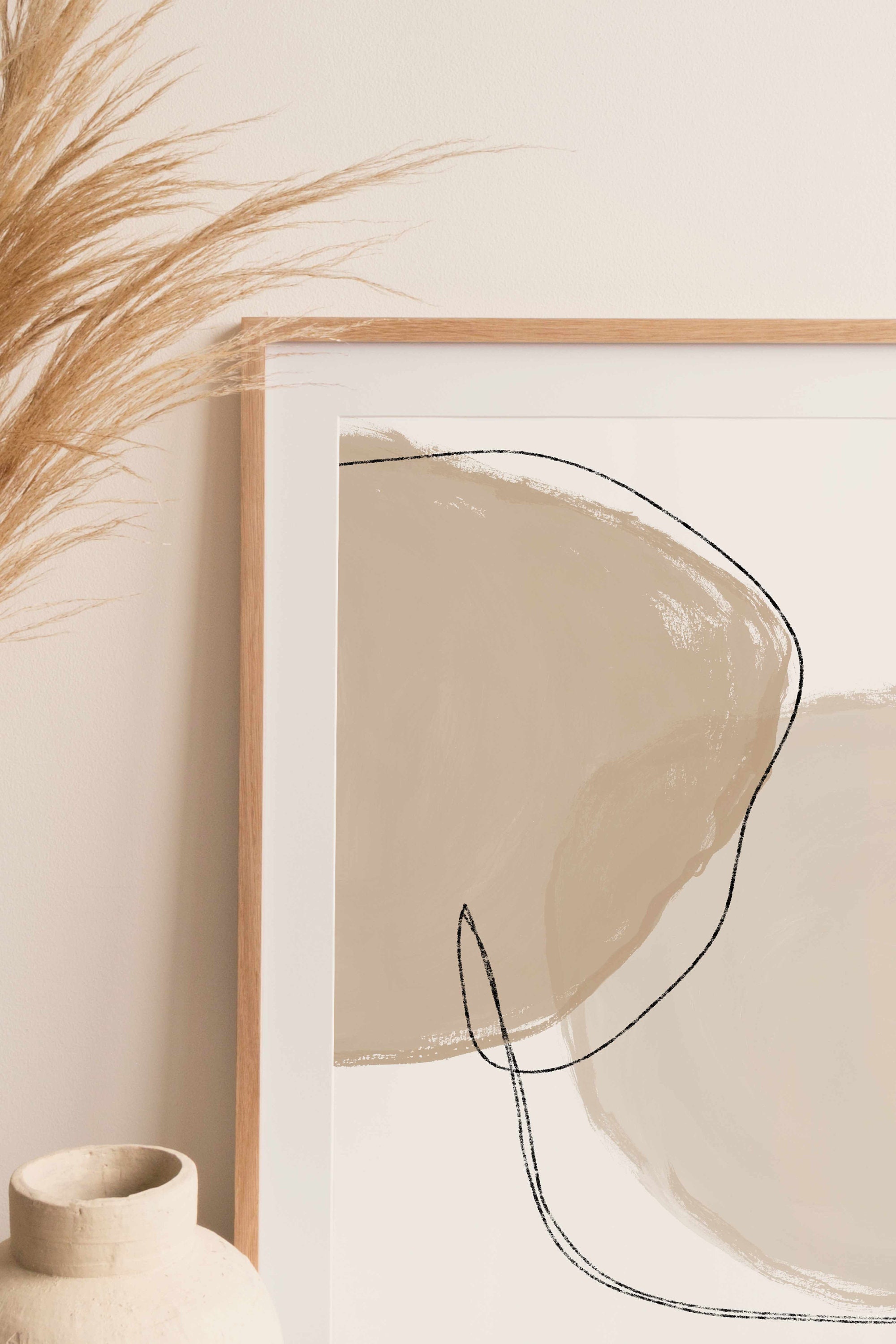 Collide Line Art Print | Line Art | Digital Wall Art | Minimal Art ...