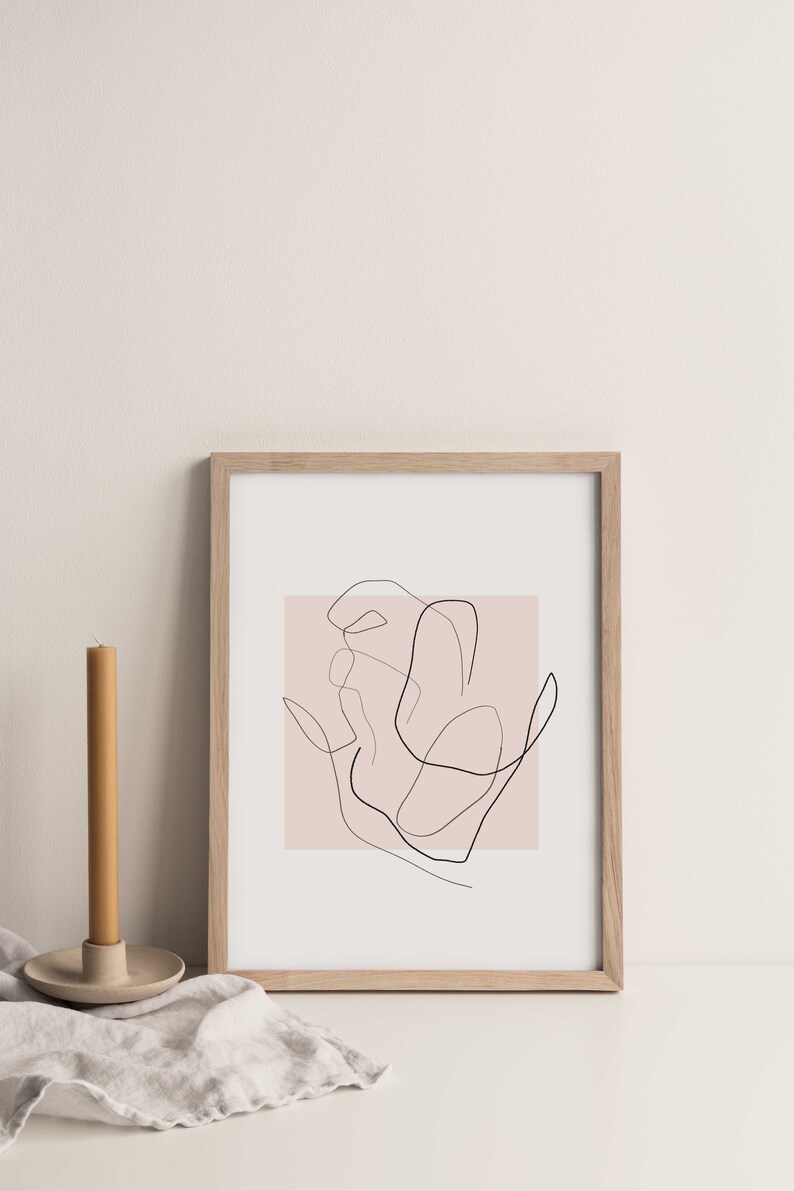 Blush Collection Set of 6 Prints | Digital Art Instant Download ...