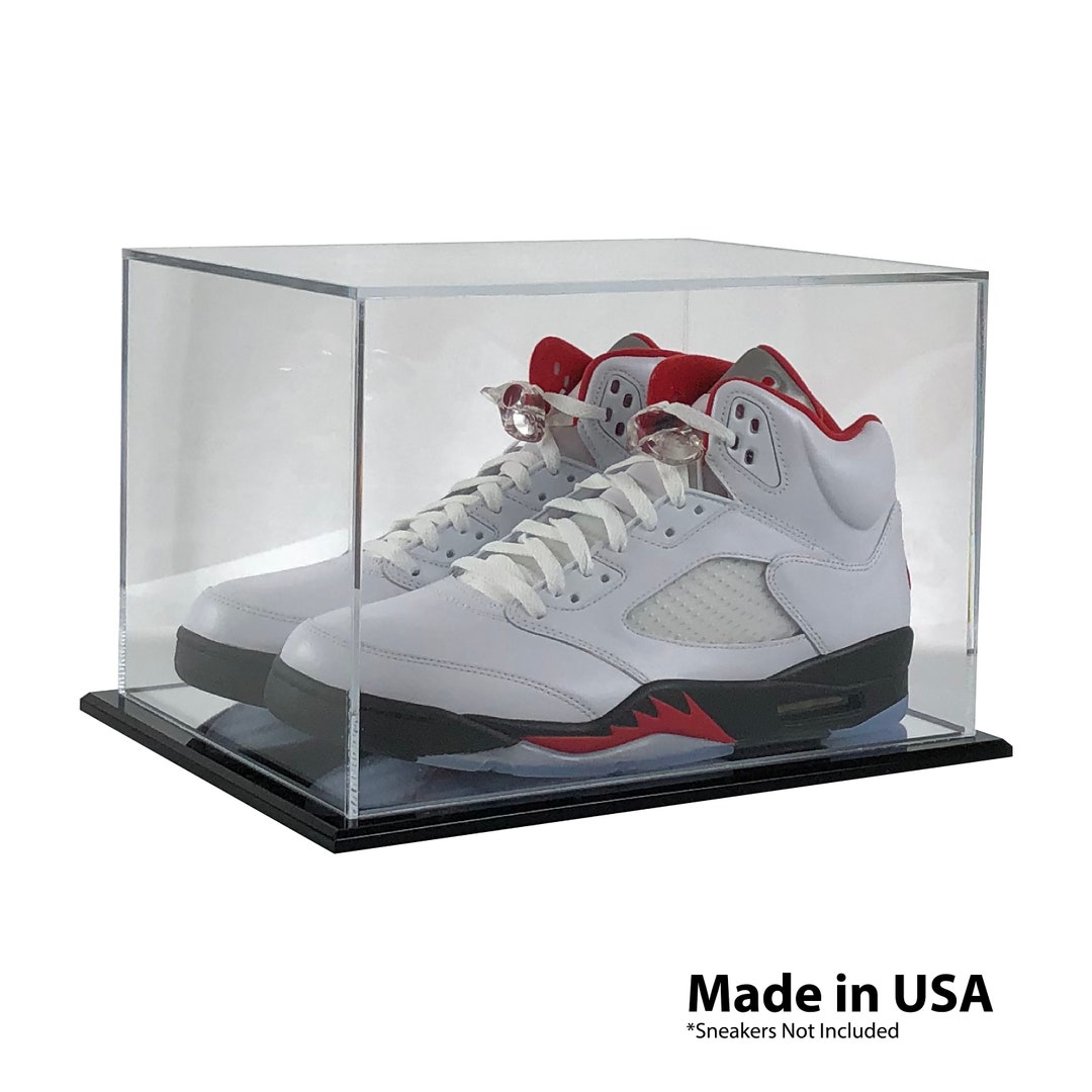Deluxe Clear Acrylic UV Resistant/dust Proof Sneaker Shoe Display - Etsy