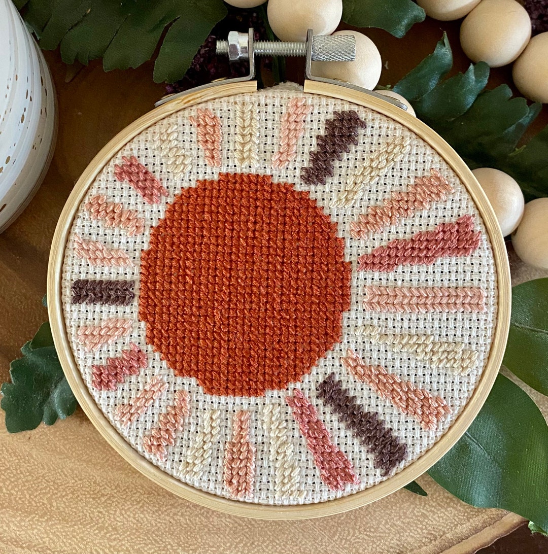 Warm Sunshine Cross Stitch - Etsy