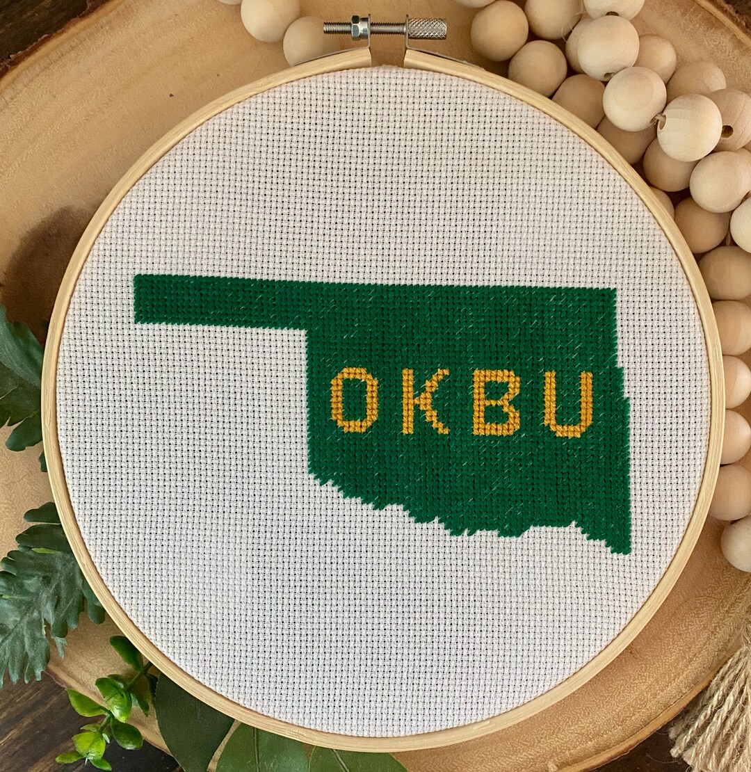 OKBU Cross Stitch - Etsy
