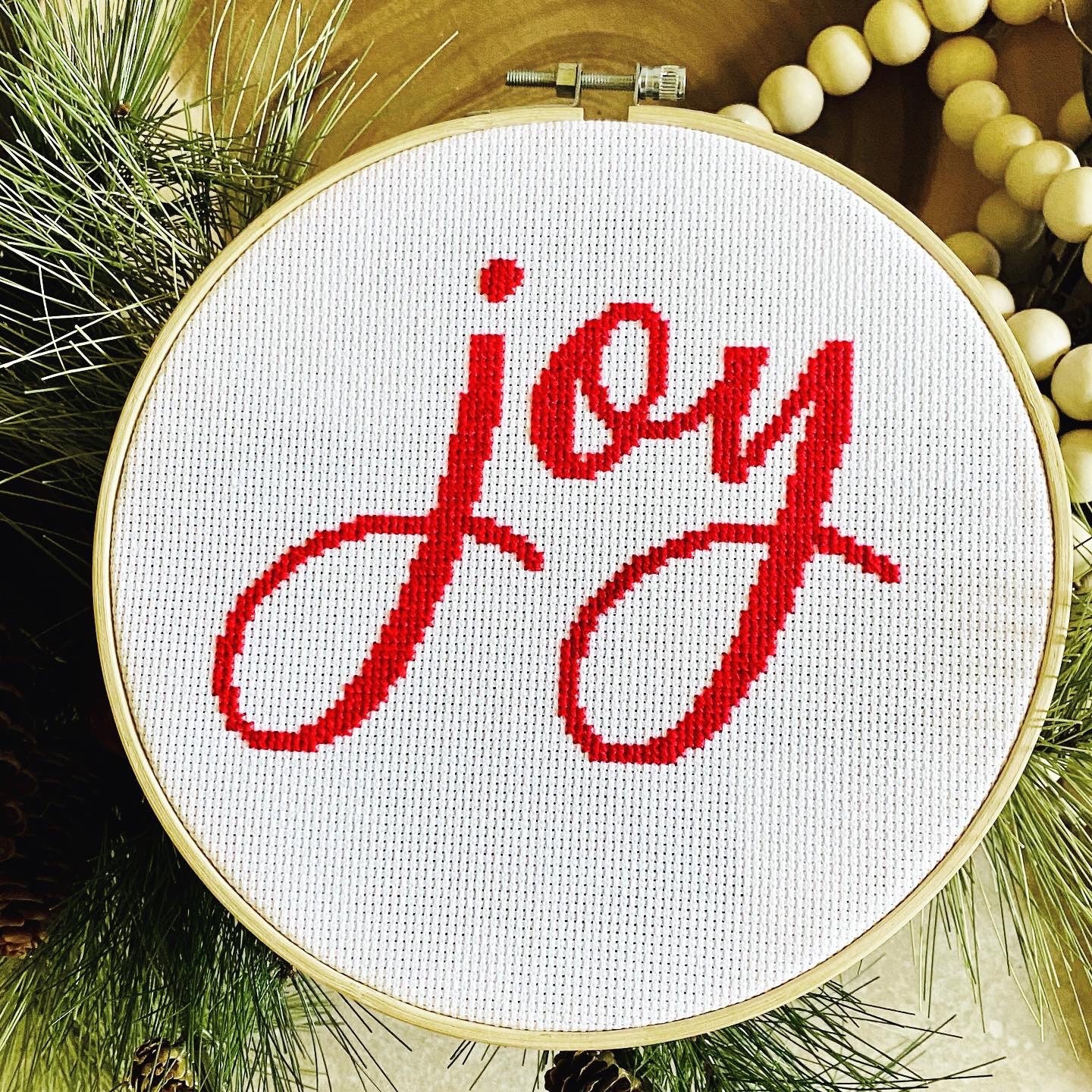 Joy Cross Stitch Pattern - Etsy