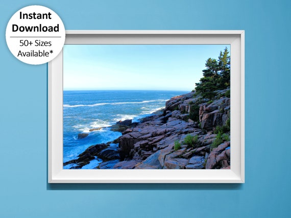 Acadia National Park Printable Photo Download Over 50 Sizes - Etsy