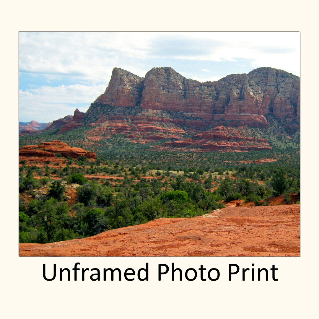 Courthouse Butte Photo Print, Unframed. Arizona Photography Gift for ...