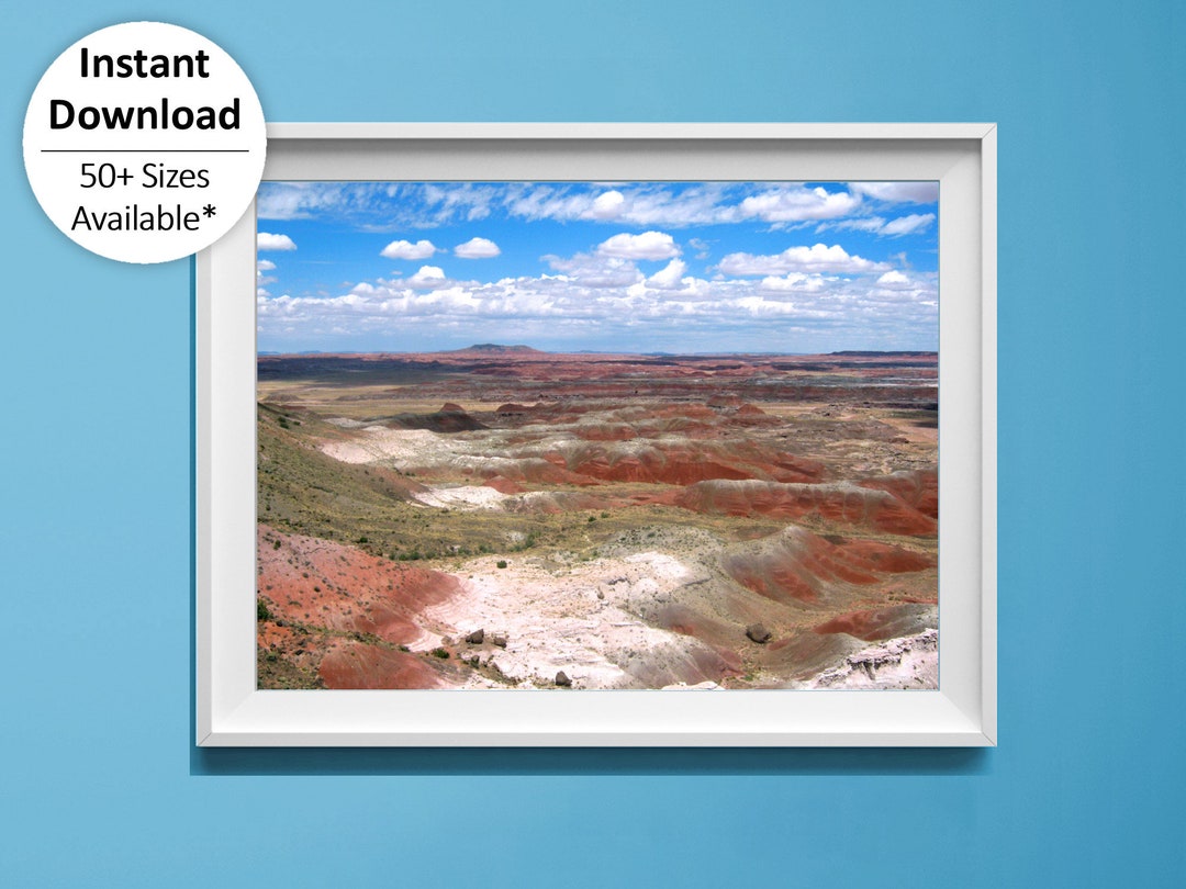 Painted Desert DIY Printable Photo Download With More Than 50 - Etsy Canada