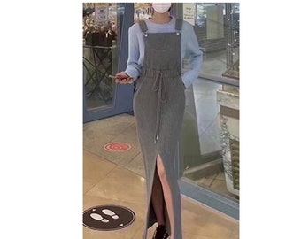 Bib Front Dress | Etsy