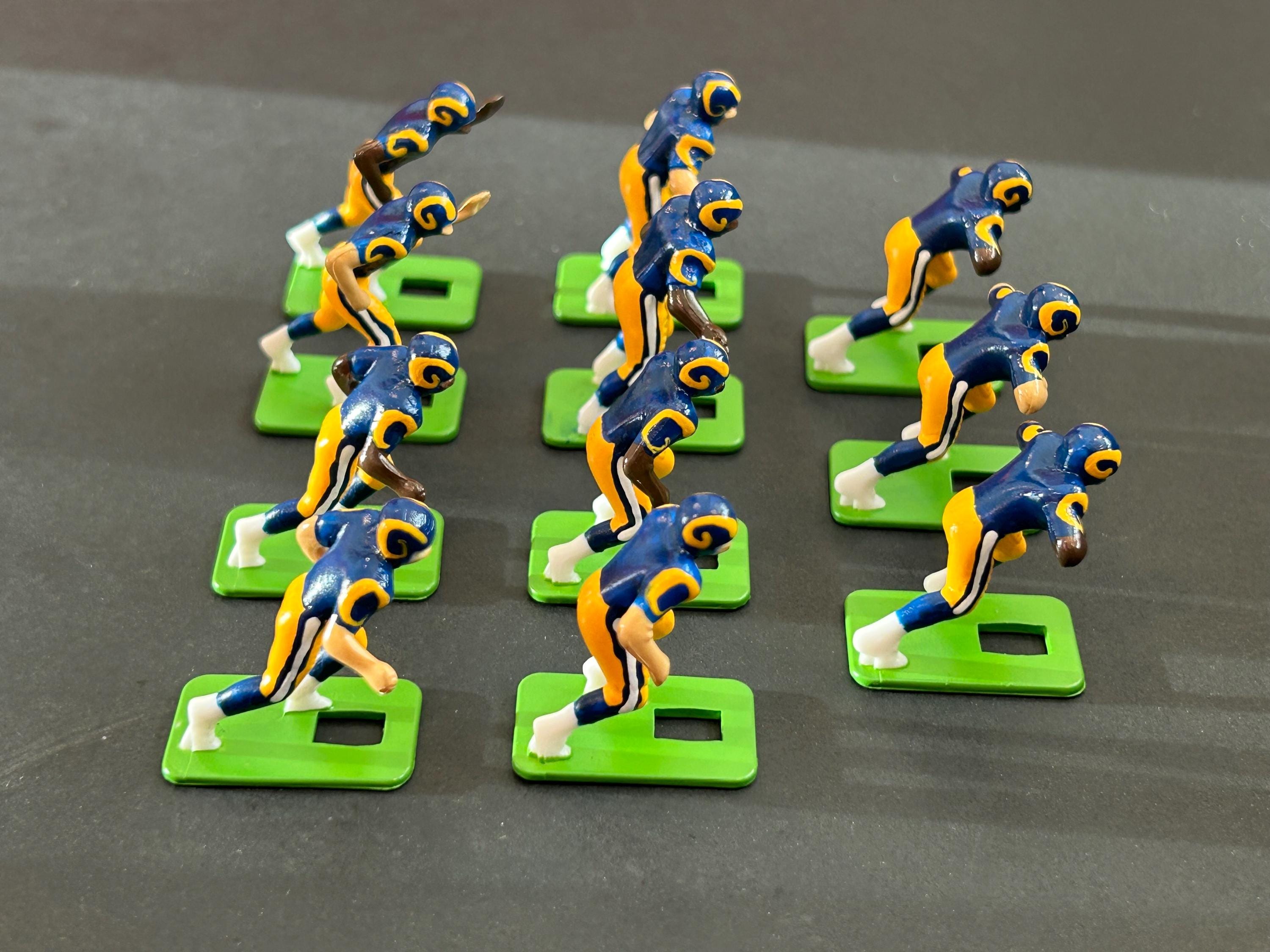 Electric Football Figures NFL Home Jersey Los Angeles Rams Hand Painted ...