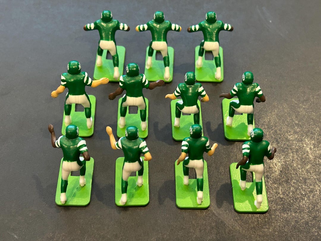 Electric Football Figures - NFL Home Jersey - (85) New York Jets Hand ...