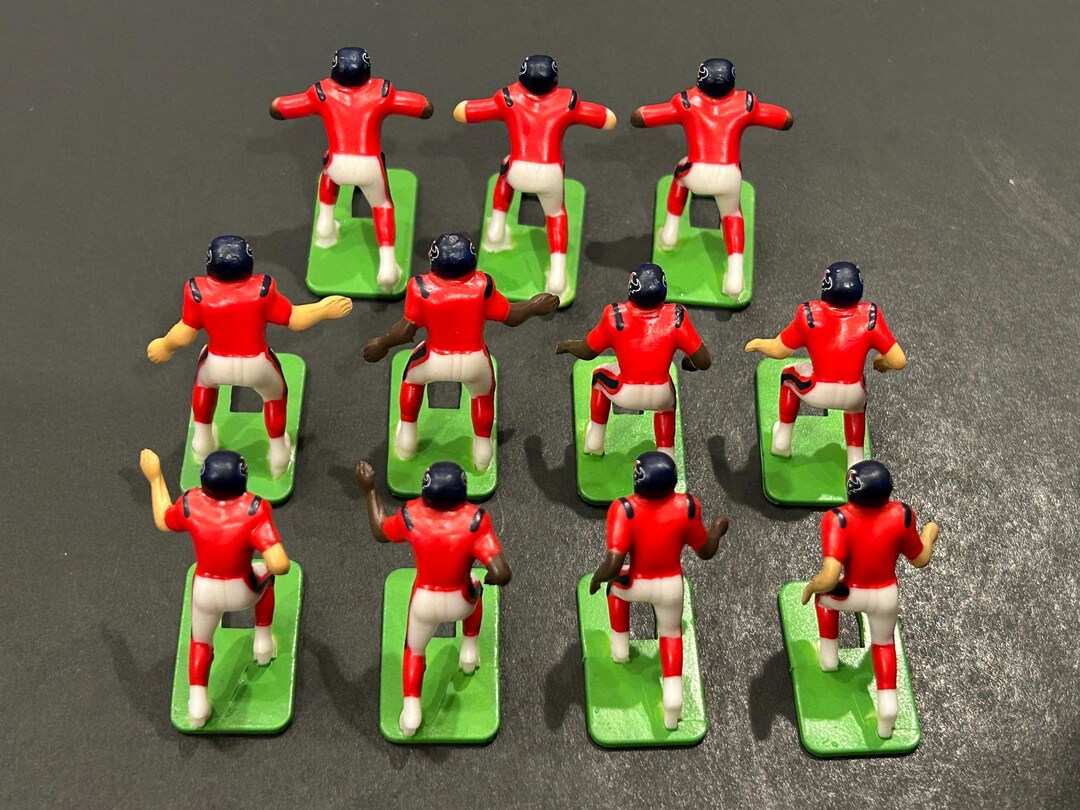Electric Football Figures NFL Home Jersey Houston Texans Hand Painted ...