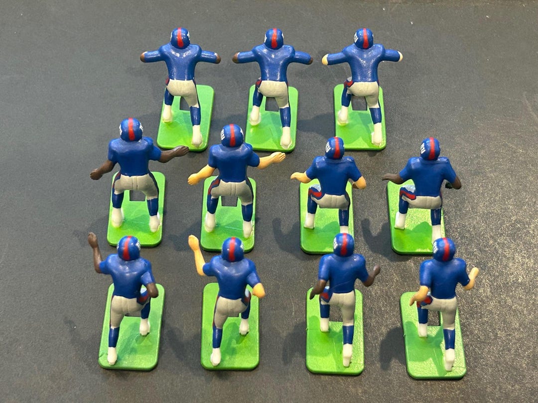 Electric Football Figures NFL Home Jersey New York Giants Hand Painted ...