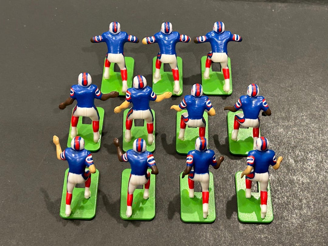 Electric Football Figures NFL Home Jersey Buffalo Bills Hand Painted - Etsy