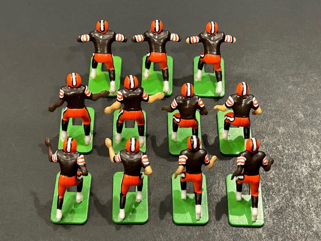 Electric Football Figures NFL Home Jersey Cleveland Browns Hand Painted ...