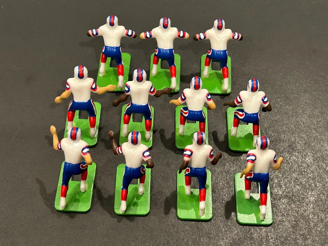 Electric Football Figures NFL Away Jersey Buffalo Bills Hand Painted - Etsy