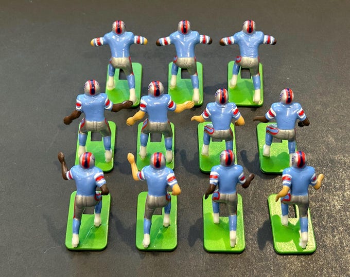 Electric Football Figures - NFL Home Jersey - Houston Oilers Hand ...